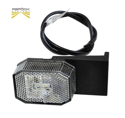 LED ETUVALO KUMIKIINNIKKEELLÄ 12/24V DC JOHDOLLA | Kivimyllyn Kone